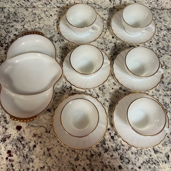 Fire King | Other | Vintage Fire King Tea Set | Poshmark